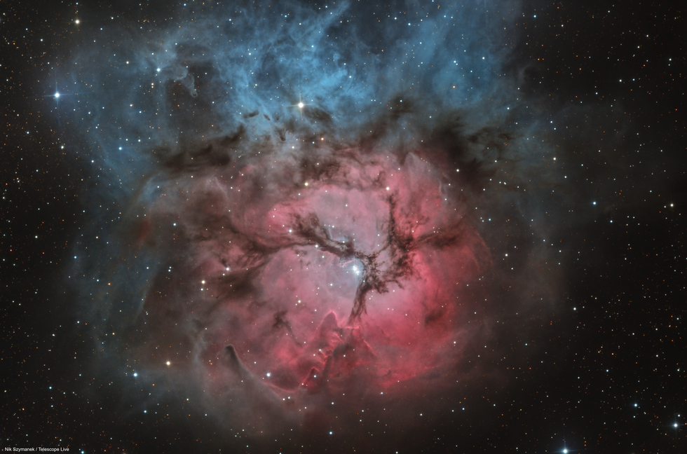 M20 LRGB 1 hour dataset | Telescope Live M20 LRGB 1 hour dataset | Telescope Live
